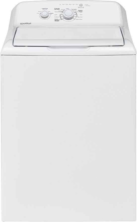 Moffat 27" Top Load Dryer - White - MTW201BMRWW – The Laundry Store
