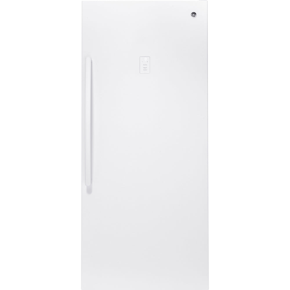 GE 21.3 Cu Ft Upright Freezer - White - FUF21DLRWW – The Laundry Store
