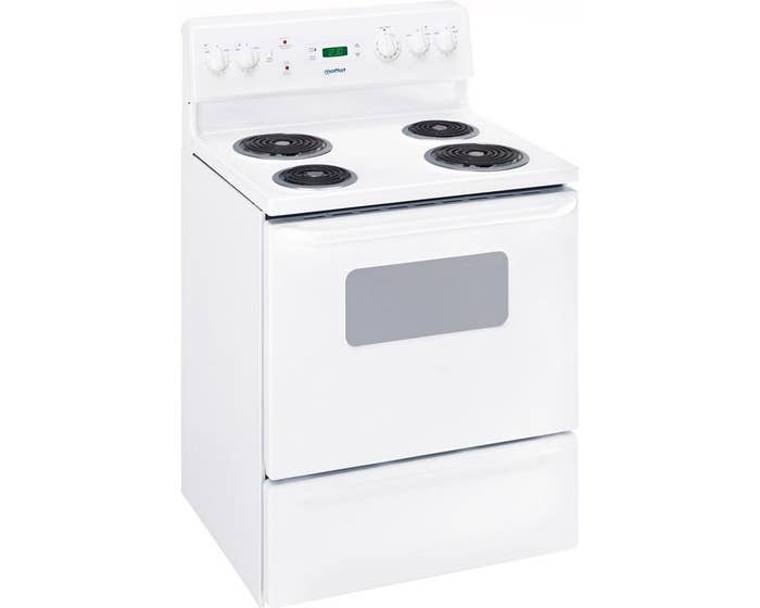 Moffat 30" Free Standing Coil Electric Range - White - MCBS525DNWW ...