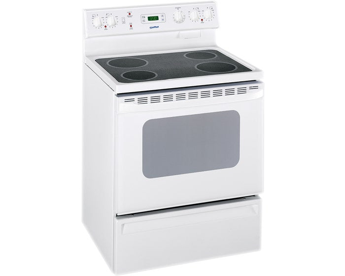 Moffat 30" Free Standing Electric Range - White - MCBS585DNWW – The ...